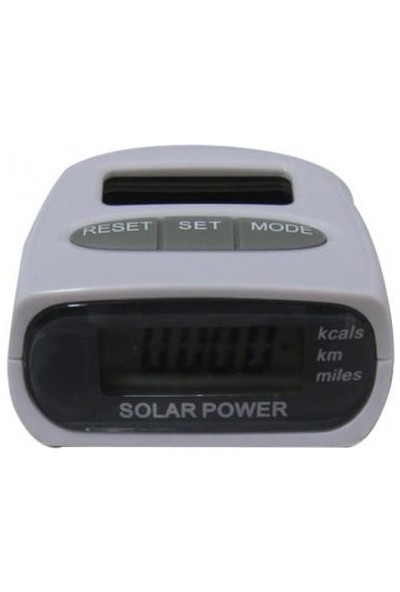 Solar Adımsayar Pedometre Dijital Ekranlı Solar Adımsayar Pedometre Dijital Ekranlı