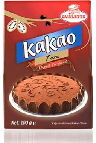 Ovalette Kakao Tozu 100 gr Ovalette Kakao Tozu 100 gr