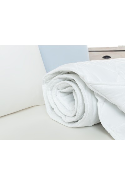 Madame Coco Waterjet Tek Kişilik Yorgan - Beyaz