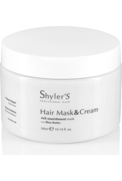 Shyler's Saç Maskesi ve Saç Bakım Kremi