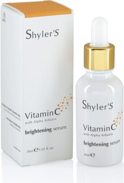 Shyler's Micro Molekül Içeren Leke Önleyici C Vitamini Serumu Shyler's Micro Molekül Içeren Leke Önleyici C Vitamini Serumu