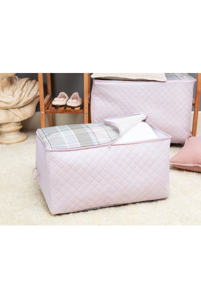 Madame Coco Luisa Kapitoneli Baskılı Hurç - Pudra