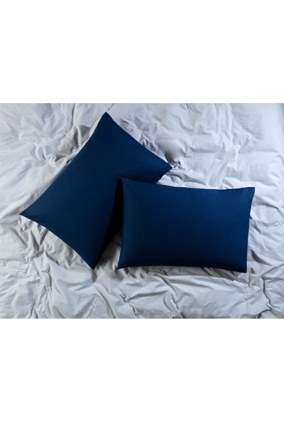 Madame Coco Ciel Yastık Kılıfı Seti - Lacivert
