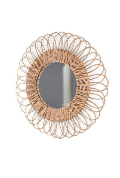 Linanboo Papatya Bambu Ayna