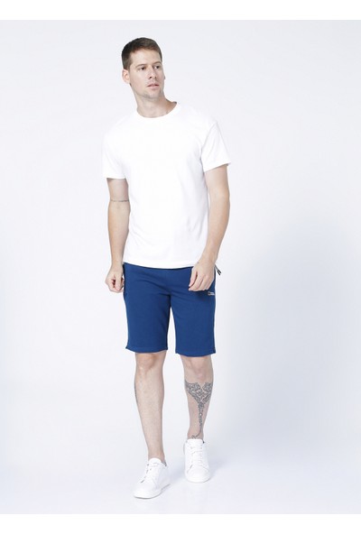National Geographic Mavi Petrol Erkeksweat Şort National Geographic Mavi Petrol Erkeksweat Şort