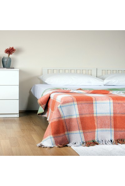 Yavuz Tekstil Scotch Yün Battaniye Battal Boy Kişilik 200 & 220 cm Ölçülerinde