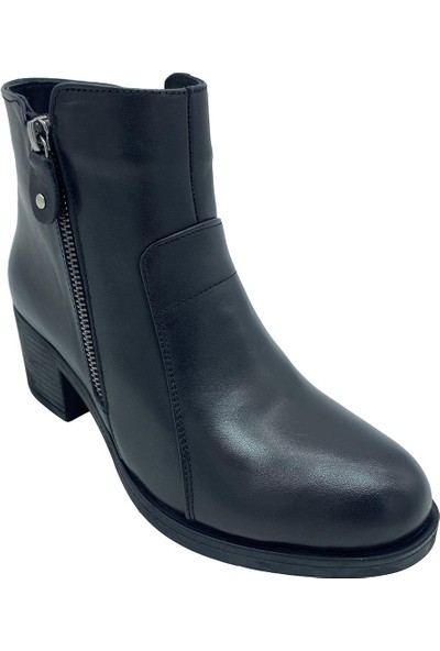 Voog 7031 Zenne Siyah Hakıkı Derı Bot Voog 7031 Zenne Siyah Hakıkı Derı Bot