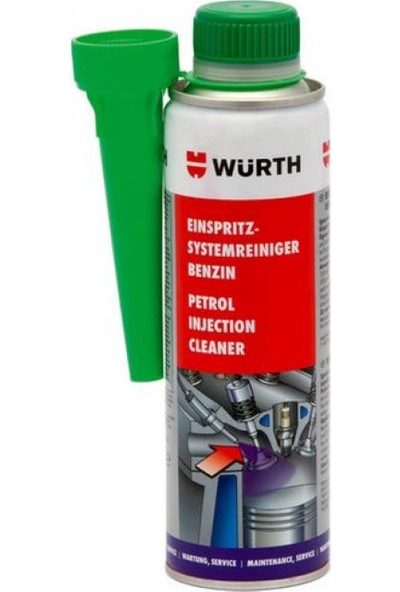 Würth Benzin Enjektör Temizleyici Yeni Nesil 300 ml Würth Benzin Enjektör Temizleyici Yeni Nesil 300 ml