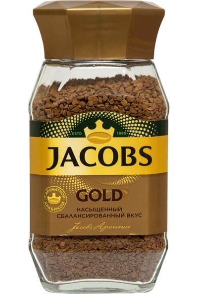 Jacobs Gold Kahve 95 gr x 6 Adet Cam Kavanoz