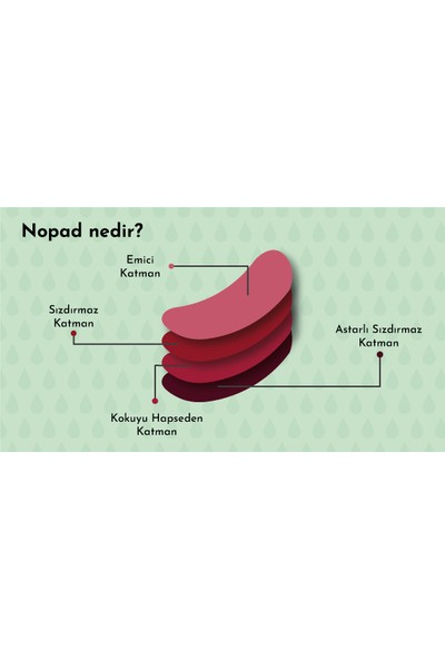Nopad Extra Bordo Yıkanabilir Regl Külodu Nopad Extra Bordo Yıkanabilir Regl Külodu