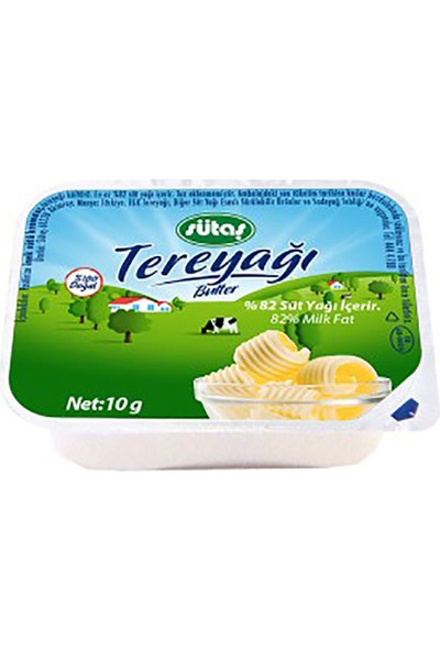 Sütaş Kahvaltılık Tereyağ 10 gr X48