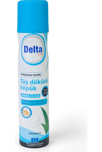 Delta Zex Delta Tüy Dökücü Köpük Normal Ciltler 200 Ml