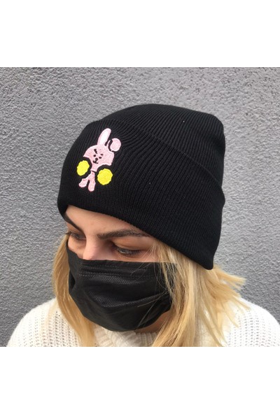 Köstebek K-Pop - Bts BT21 Cooky Nakış Bere Köstebek K-Pop - Bts BT21 Cooky Nakış Bere