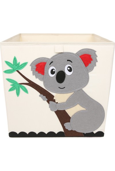 Obebim Sevimli Koala Figürlü Katlanabilir Saklama Kutusu