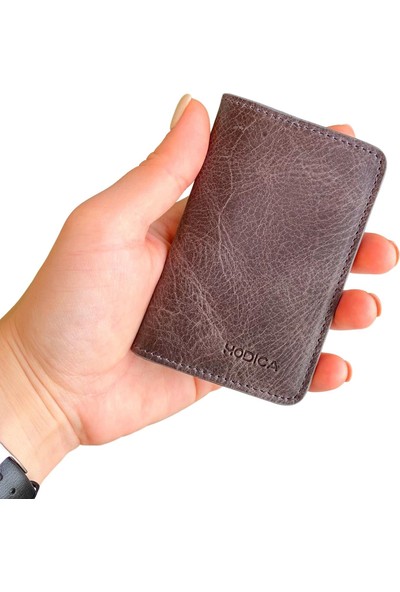 Modica Sovana Deri Naturel Ince Kartlık