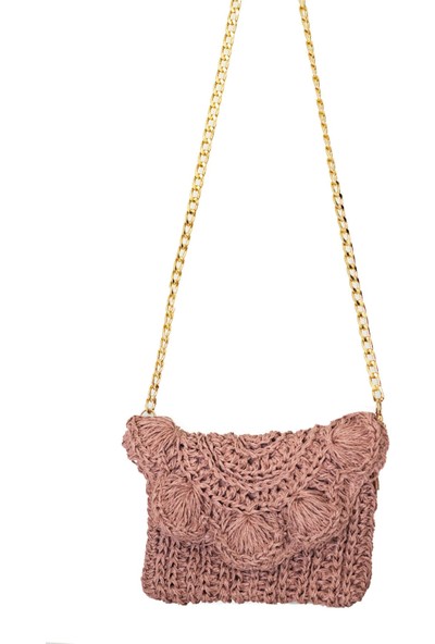 kavshak Çiçek Motifli Kadın Hasır Zarf Çanta kavshak Çiçek Motifli Kadın Hasır Zarf Çanta