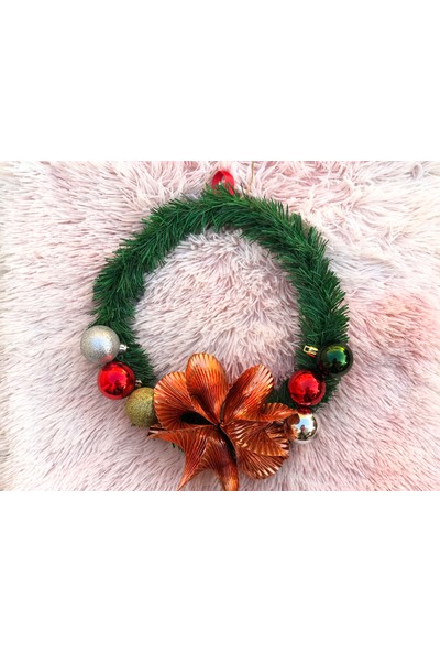 Lotus Yılbaşı Oranj Kapı Süsü Lotus Yılbaşı Oranj Kapı Süsü