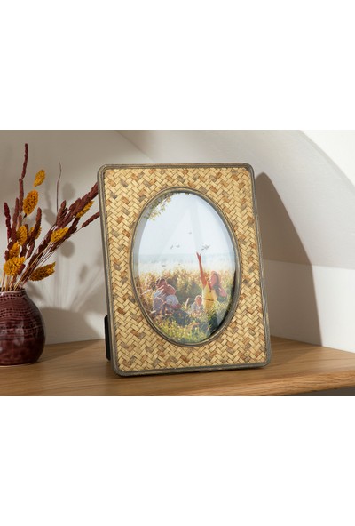 English Home Natural Çerçeve 13X18 cm Kahve