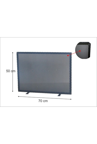 Onart Şömine Şömine Düz Siperlik