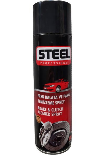 Steel Fren Balata ve Parça Temizleme Spreyi Steel Fren Balata ve Parça Temizleme Spreyi