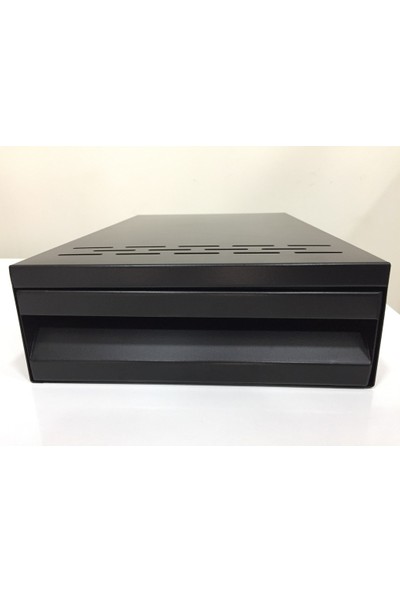 Monroc Siyah Kahve Posa Çekmecesi Monroc Siyah Kahve Posa Çekmecesi