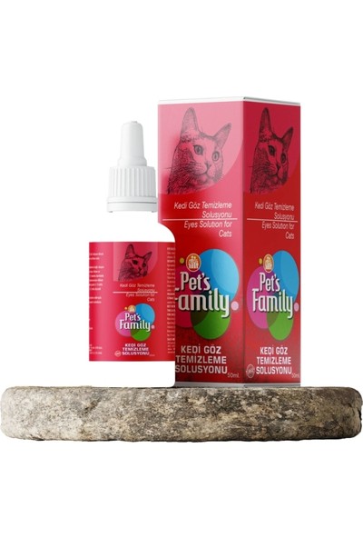 Pets Family Naturel Kedi Göz Losyonu 50 ml