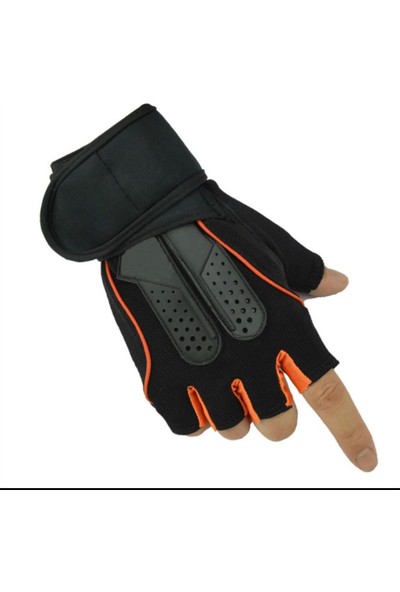 Mugees Fitness Halter Body ve Ağırlık Eldiveni Gel Foam Fitness ve Bisiklet Eldiveni