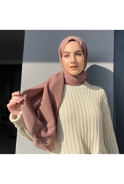 Asia Scarfs Soft Kraş Şal Kahve Asia Scarfs Soft Kraş Şal Kahve