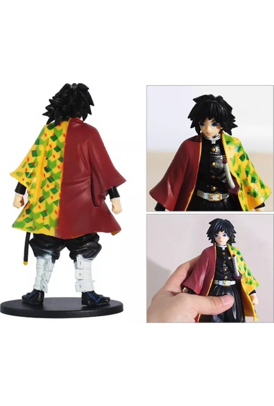 Anime Figür Iblis Avcısı Giyu Tomioka Oyuncak Anime Figür Iblis Avcısı Giyu Tomioka Oyuncak