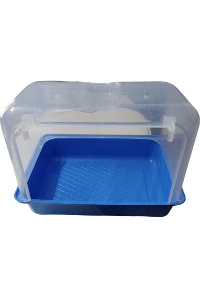T-Pet 25X18X20 Ölçülerinde Dev Boy Kırılmaz Banyoluk Mavi