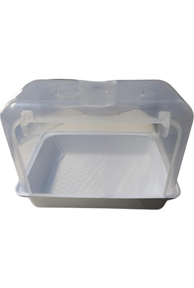 T-Pet 25X18X20 Ölçülerinde Dev Boy Kırılmaz Banyoluk Beyaz