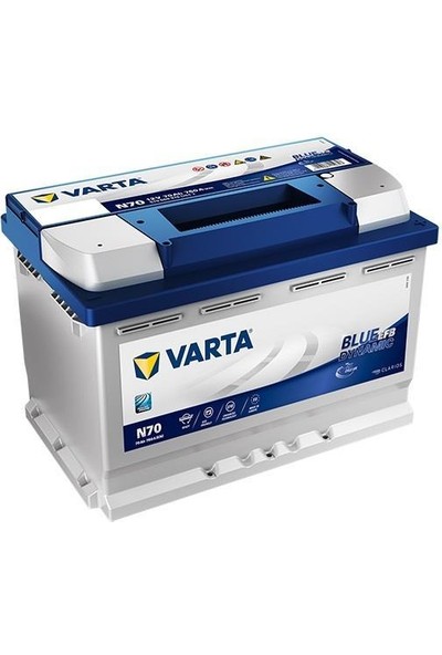 Varta 12V 70 Ah 760A Efb Start Stop Blue Dynamic N70 Akü Varta 12V 70 Ah 760A Efb Start Stop Blue Dynamic N70 Akü