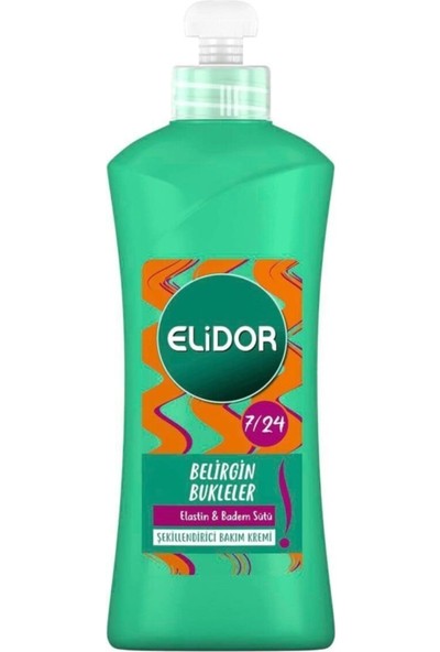 Elidor Co-Creatıons 7/24 Belirgin Bukleler Doğal Hacimli 300 ml Elidor Co-Creatıons 7/24 Belirgin Bukleler Doğal Hacimli 300 ml