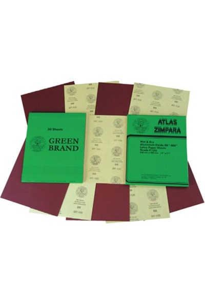 Atlas Kırmızı Zımpara 220 Kum