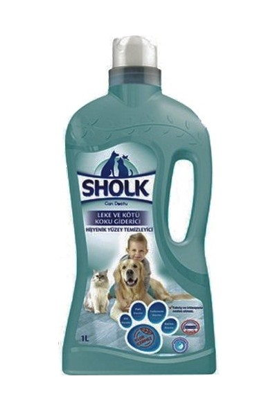 Sholk Evcil Hayvan Hijyenik Yüzey Temizleyici 1 lt Sholk Evcil Hayvan Hijyenik Yüzey Temizleyici 1 lt