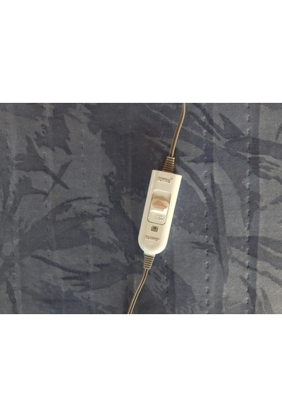 Seçkin Elektrikli Battaniye Çift Kişilik Gri 120 x 160 cm.