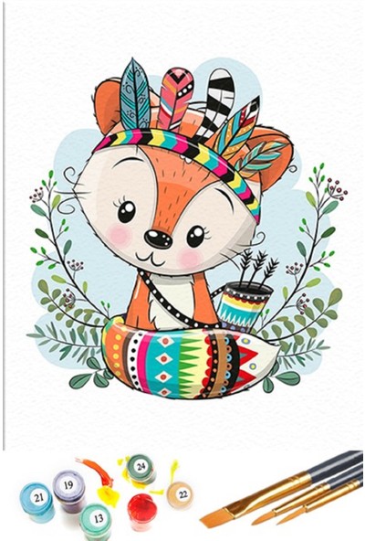 Gümüşova Sayılarla Boyama Hobi Seti 40 x 50 cm Tuval Boyama Kanvas Tablo Sincap Gümüşova Sayılarla Boyama Hobi Seti 40 x 50 cm Tuval Boyama Kanvas Tablo Sincap