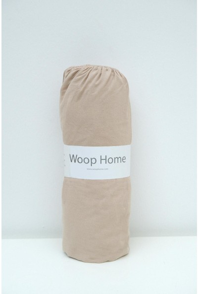 Woop Home 100 x 190 cm. Tek Kişilik Lastikli Çarşaf Woop Home 100 x 190 cm. Tek Kişilik Lastikli Çarşaf