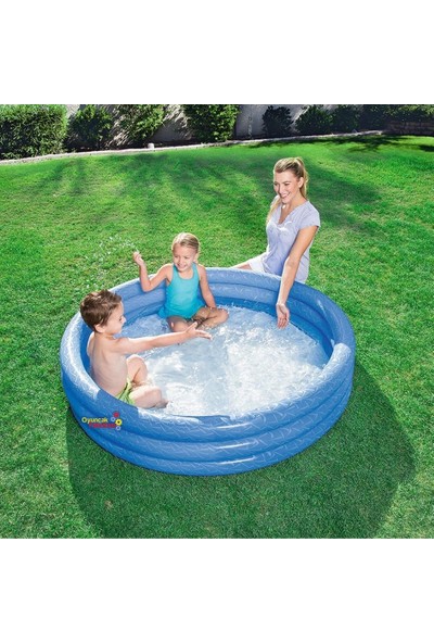 Bestway 51026 Havuz 1,52M.X30CM Mavi Bestway 51026 Havuz 1,52M.X30CM Mavi
