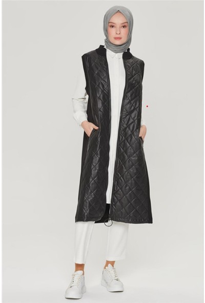 Armine 21Y4218 Kadın Siyah Yelek