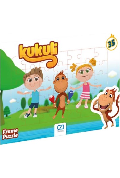 Ca Games Kukuli 35 Parça Frame PUZZLE-5137 (Ca Games)
