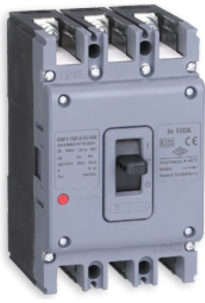 Günsan Valta 25A 3p 25KA Sabit Tip Kompakt Şalter