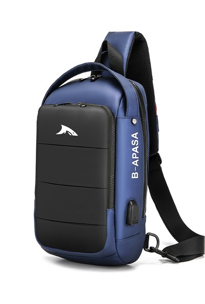 Fıy Göğüs Çantası USB Girişli Çift Taraf Askılı (Yurt Dışından)