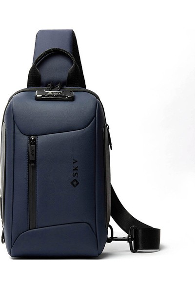 Fıy Göğüs Çantası USB Girişli Çift Taraf Askılı (Yurt Dışından)