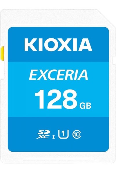 KIOXIA 128GB EXCERIA SDXC UHS-1 Class10 100MB/sn SD Hafıza Kartı (LNEX1L128GG4) KIOXIA 128GB EXCERIA SDXC UHS-1 Class10 100MB/sn SD Hafıza Kartı (LNEX1L128GG4)