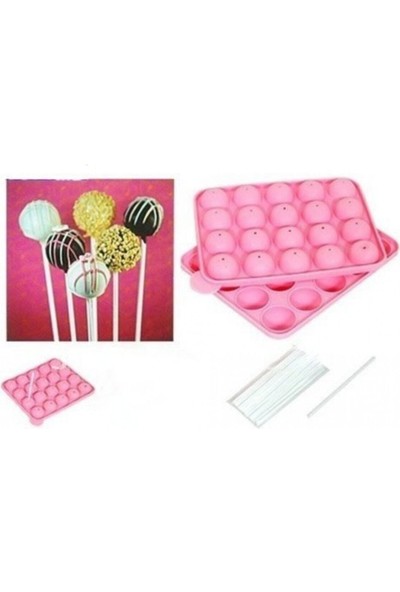 Piyop Silikon Cakepops Kalıbı 16'lı