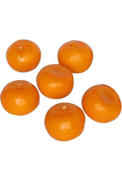 Nettenevime Yapay Portakal 6'lı Paket Yapay Meyve