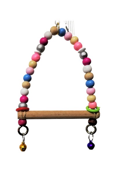 Mavi Tasarım P&m Mini Boncuklu Kuş Salıncağı