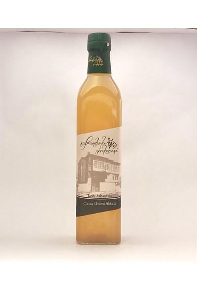 Safranbolu Sirkecisi Organik Çavuş Üzümü Sirkesi 500ML %100 Doğal Safranbolu Sirkecisi Organik Çavuş Üzümü Sirkesi 500ML %100 Doğal