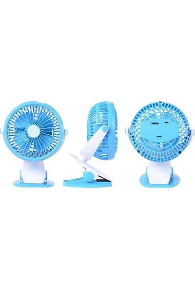 Mobitell ML-F168 Mandallı Taşınabilir Sıkıştırmalı El Fanı